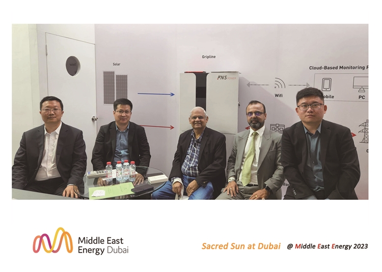 Series of Energy storage exhibitions: Sacred Sun appeared at Middle East Energy 2023_Sacred Sun ...