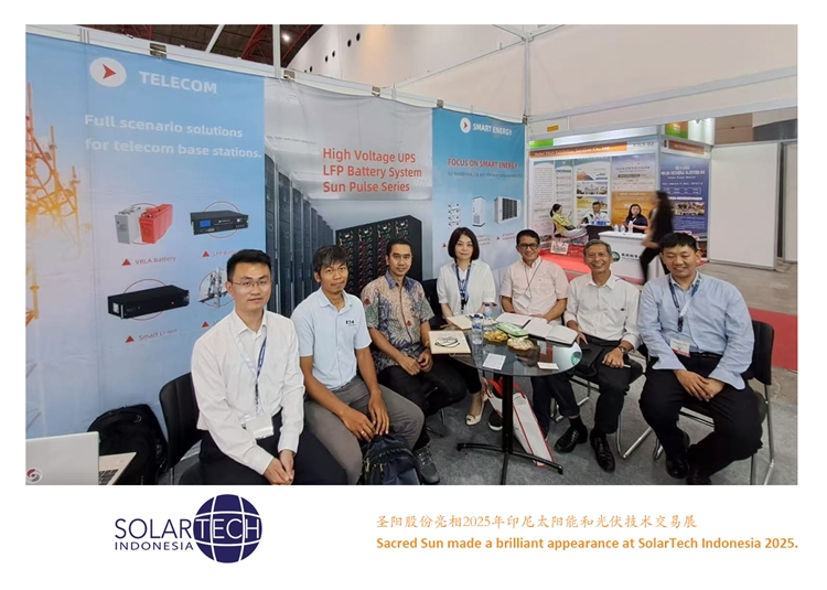 Sacred Sun made a brilliant appearance at Solartech Indonesia 2025, and ...